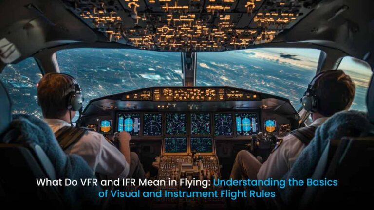 What Do VFR and IFR Mean in Flying: Understanding the Basics of Visual ...